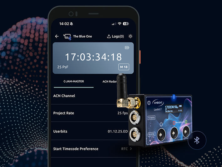 Lockit timecode by Ambient – Ambient Webshop