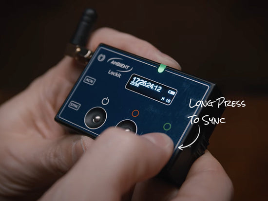 Lockit timecode by Ambient – Ambient Webshop