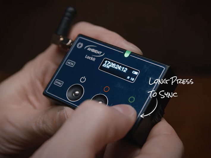 Lockit timecode by Ambient – Ambient Webshop